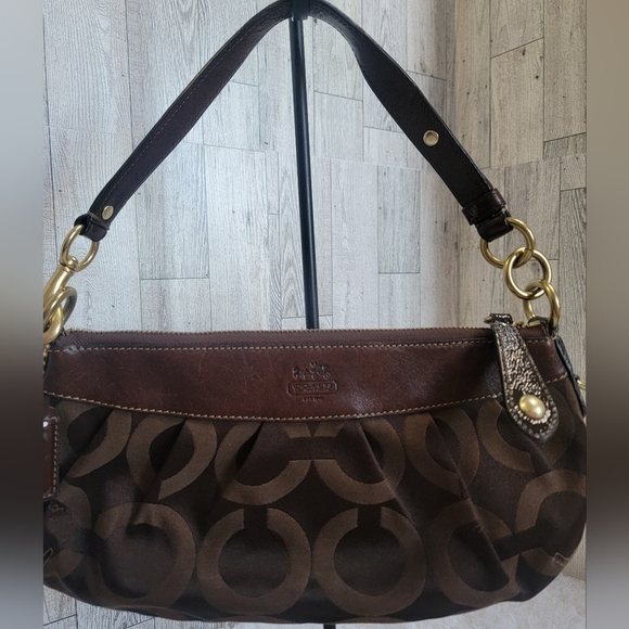Coach | Bags | Coach Authentic Madison Hobo Style Shoulder Brown Purse ...